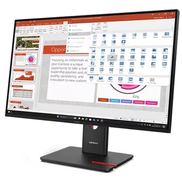 ThinkVision T27-40 27 inch FHD Monitor - Bur Dubai - UAE - Hesabi computers